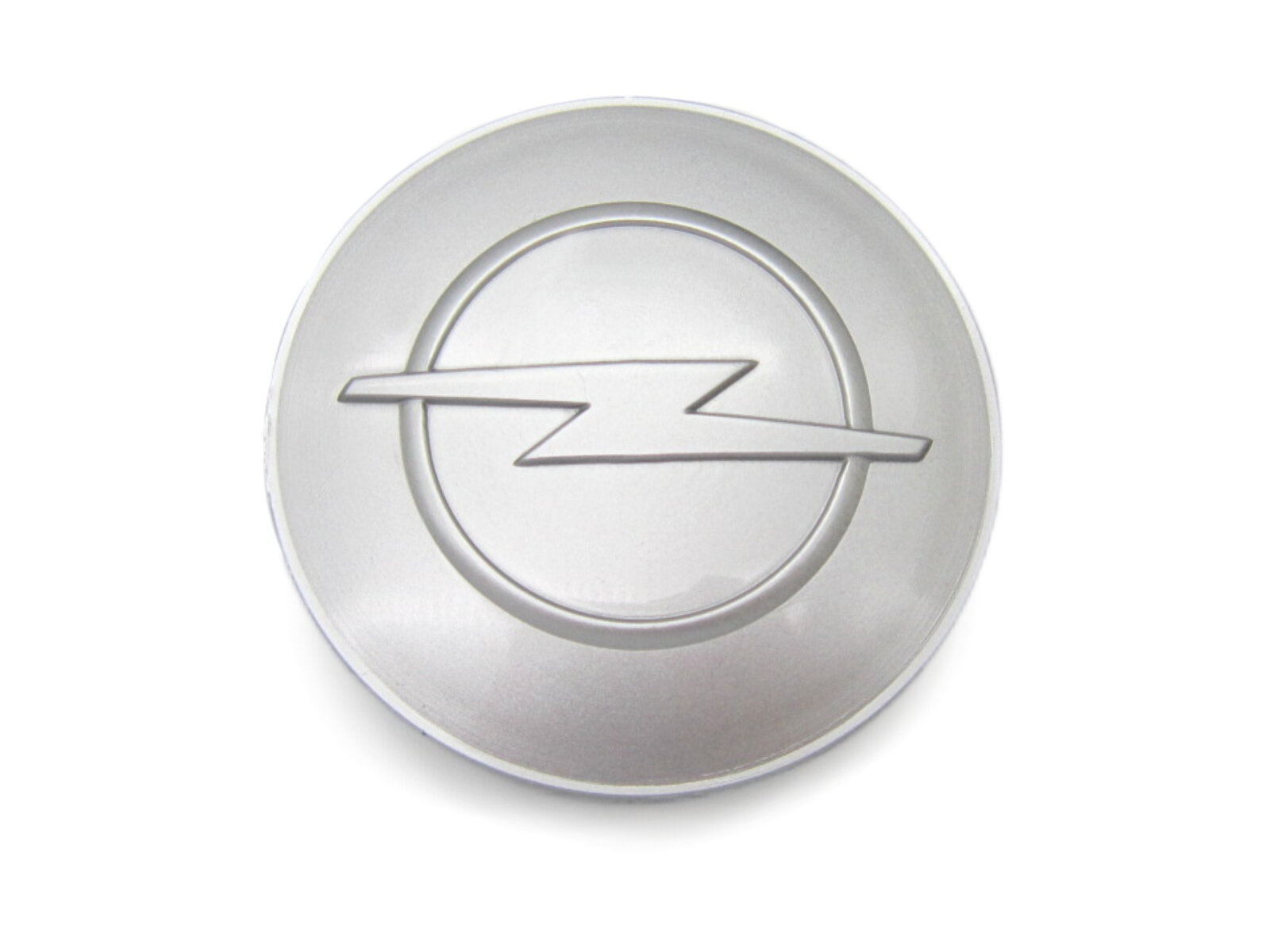 Колпачок, заглушка для литого диска КиК Опель серебристый 62/55/10, 1 шт.