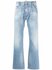 Джинсы Light-wash straight-leg jeans 