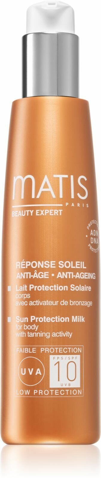 Matis лосьон для загара SPF 10 R ponse Soleil Sun Protection Milk 150 ml