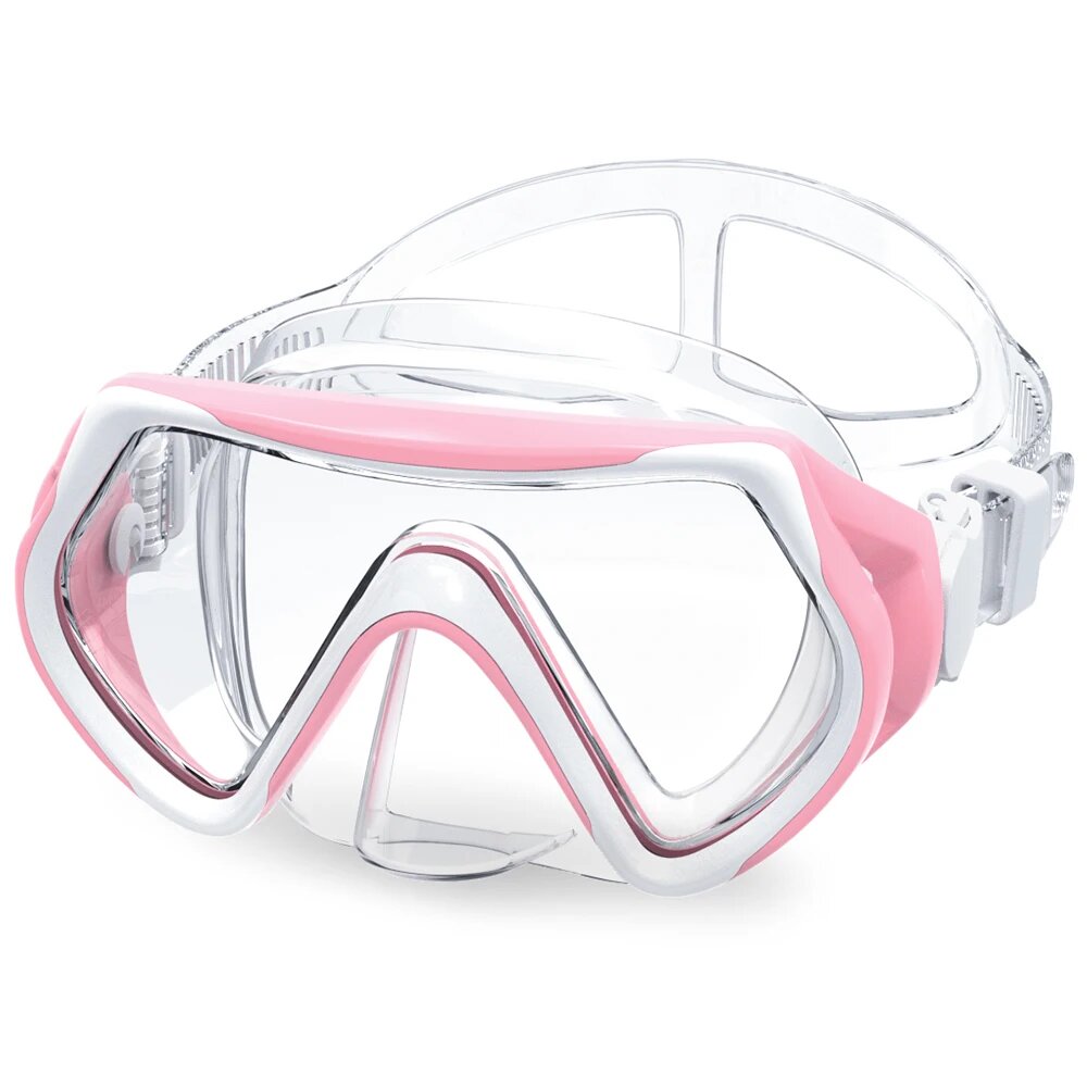 Защитные очки для дайвинга , Pink frame
