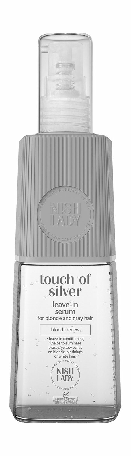 Nishlady Touch of Silver Leave-In Serum Несмываемая сыворотка для осветленных и седых волос 97мл