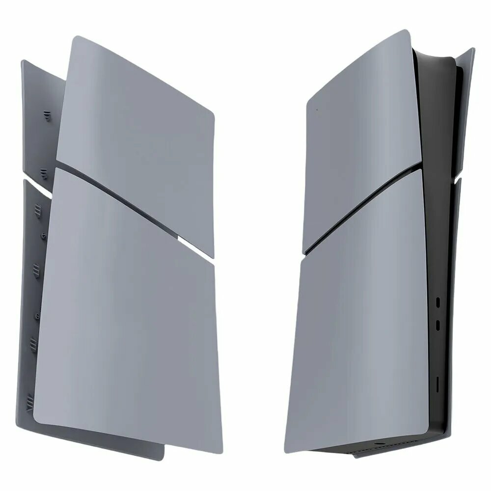 Корпус для PlayStation 5 Slim цифровой версии серого цвета из АБС-пластика