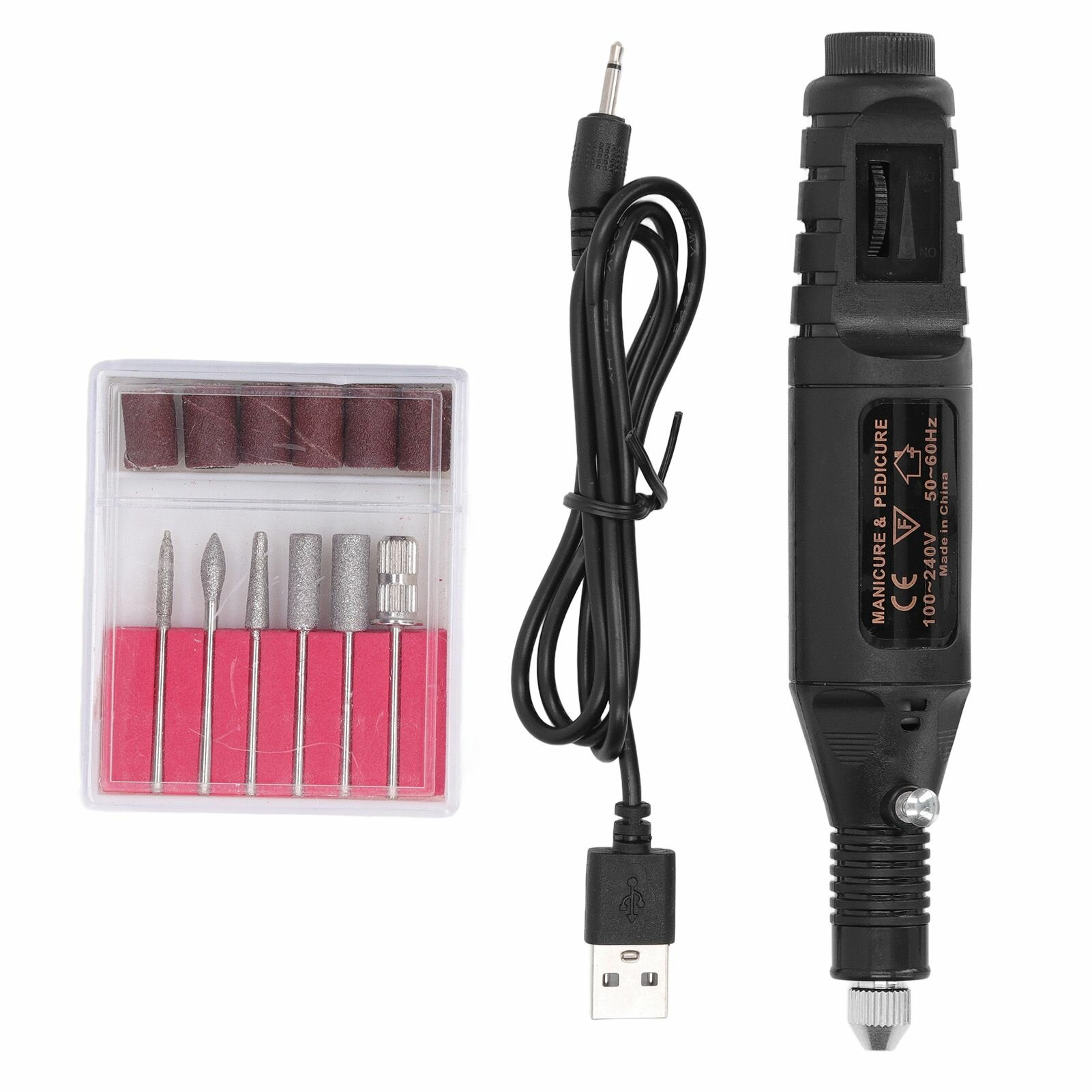 Миниатюрный ручной гравер с регулируемой скоростью от USB для полировки.