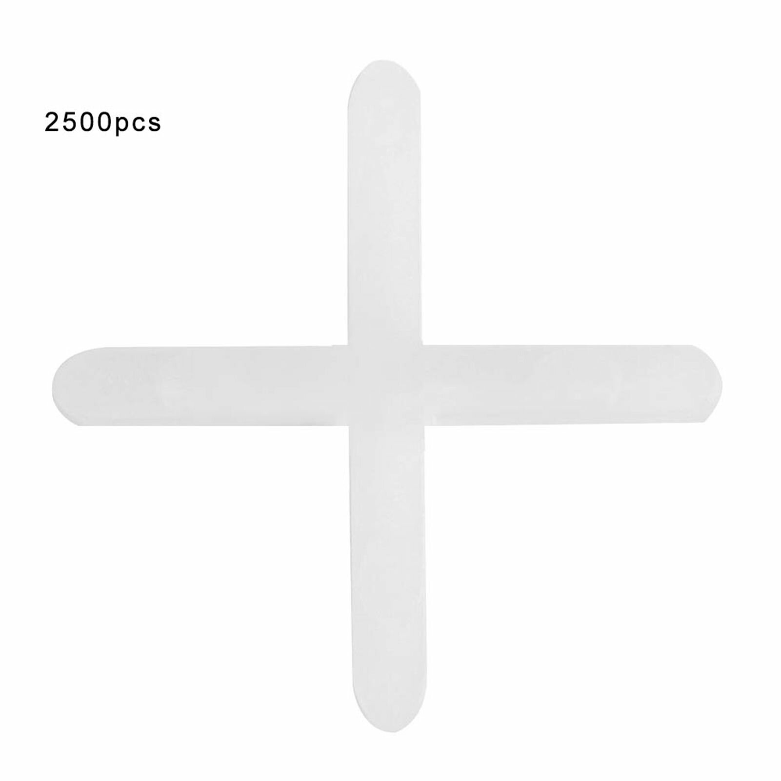 2500 шт. керамические плиточные распорки для укладки плитки, многоразовые, 1-1,5 мм