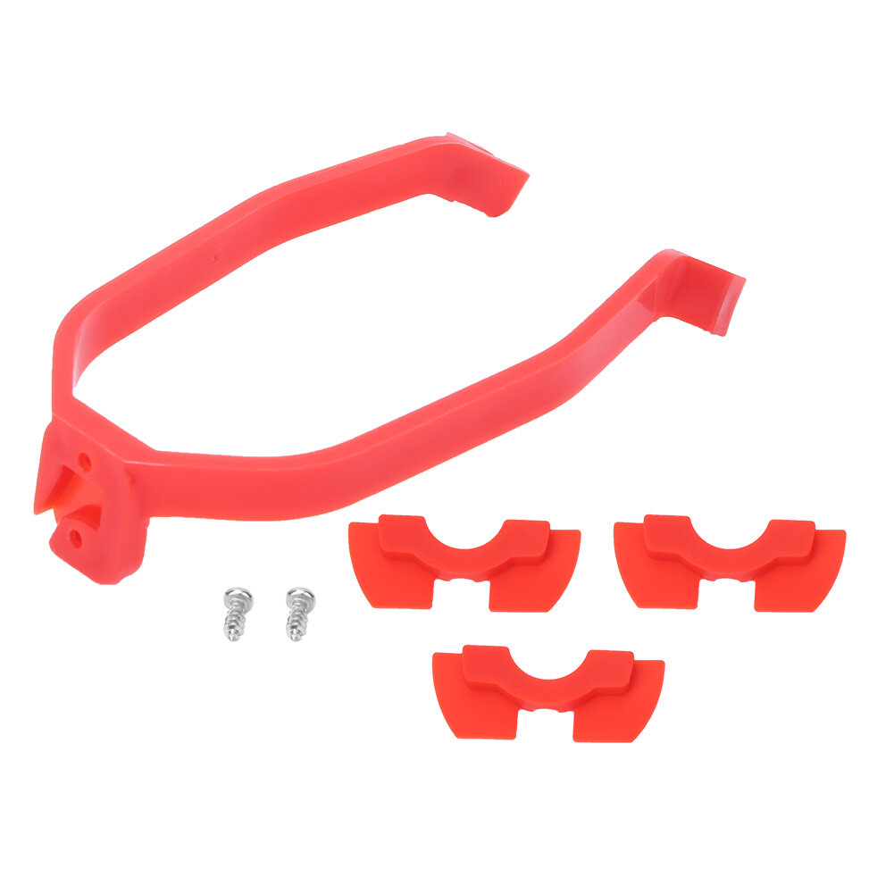 Красный кронштейн для заднего крыла с 3 виброгасителями, универсальный аксессуар для электросамоката Xiaomi M365.