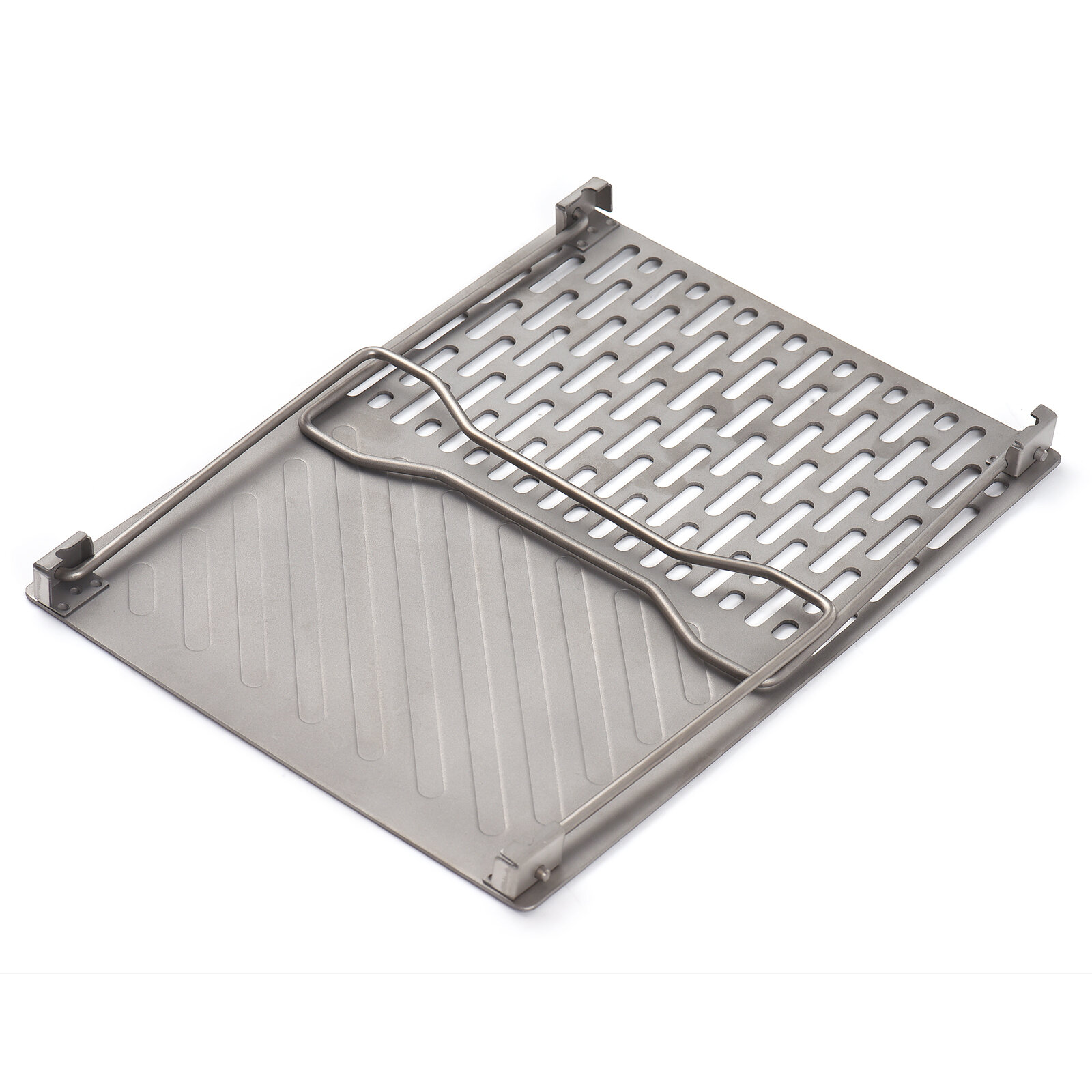 Складной походный стол, гриль для костра, портативный титановый гриль для барбекю, гриль для походов и кемпинга на ножках, легкий походный стол, портативный, складной.