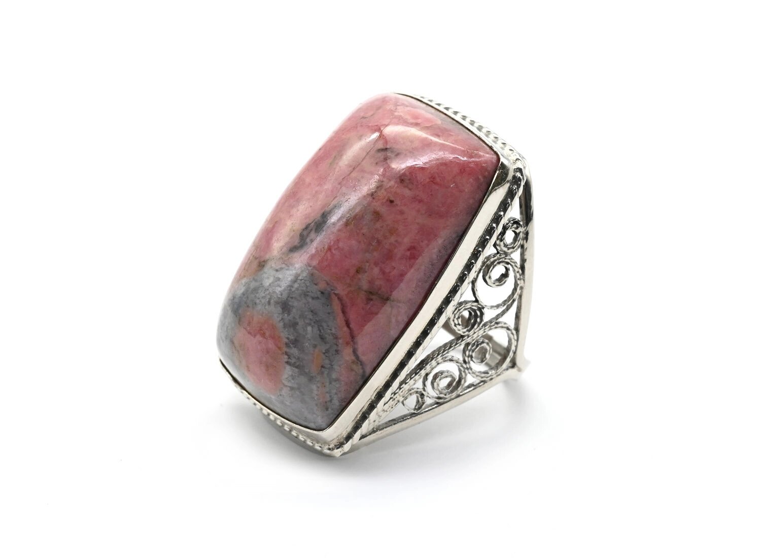 Кольцо, родонит