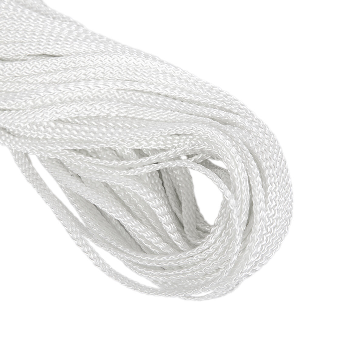 Шнур 1с19 5.5 мм плоский 50 м Белый
