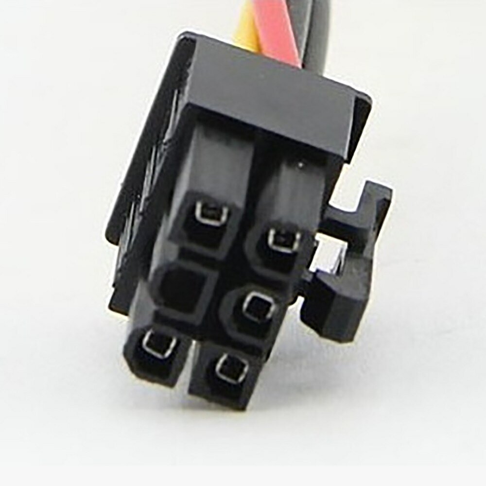 Двойной кабель питания ATX Molex Power на 6-контактный разъем PCI Express Кабель-адаптер для видеокарты ATX IDE Molex Po