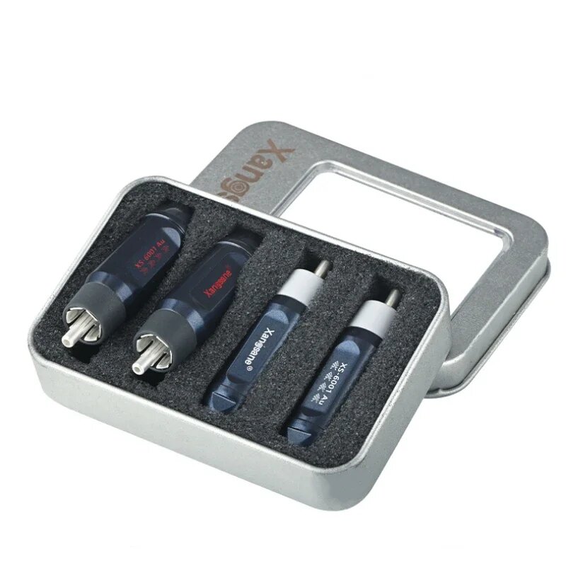 Xangsane 4 шт. аудиофильский RCA разъем медный