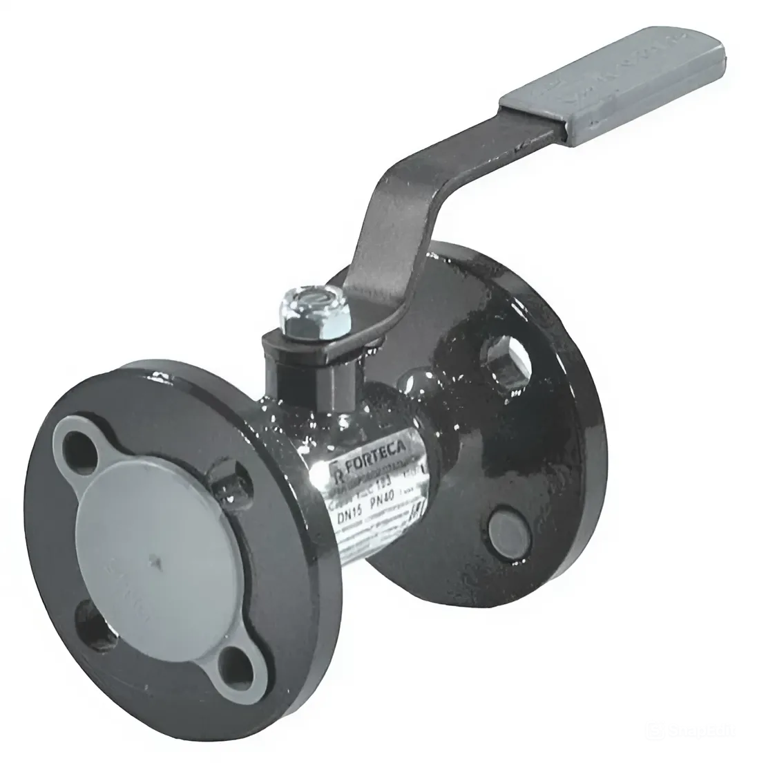 Кран шаровой сталь 11с67п Ду 65 Ру25 фл L=200мм FORTECA 183.1.065.025