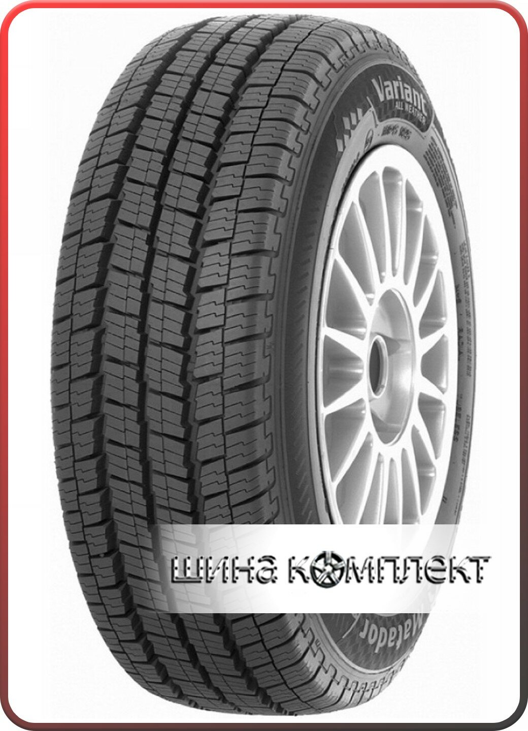 Автомобильная шина Torero MPS125 185/75 R16C 104/102R всесезонная для коммерческого транспорта