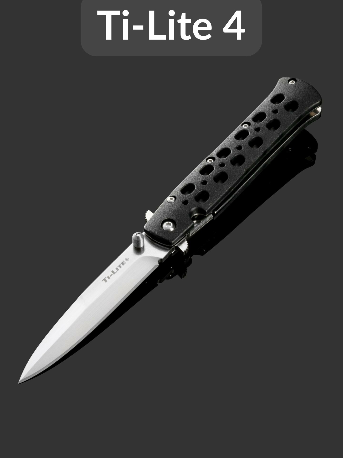 Складной нож Cold Steel Ti-Lite 4" 26SP, сталь AUS-8A, рукоять Zy-Ex