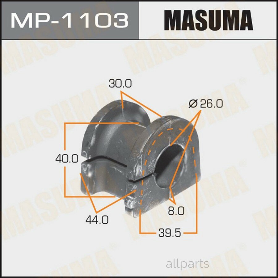 MASUMA MP-1103 Втулка стабилизатора MITSUBISHI MONTERO MASUMA MP-1103