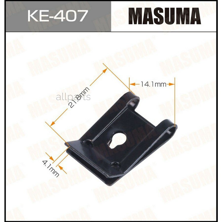 MASUMA KE-407 Клипса универс. 407-KE [уп.50] MASUMA KE-407