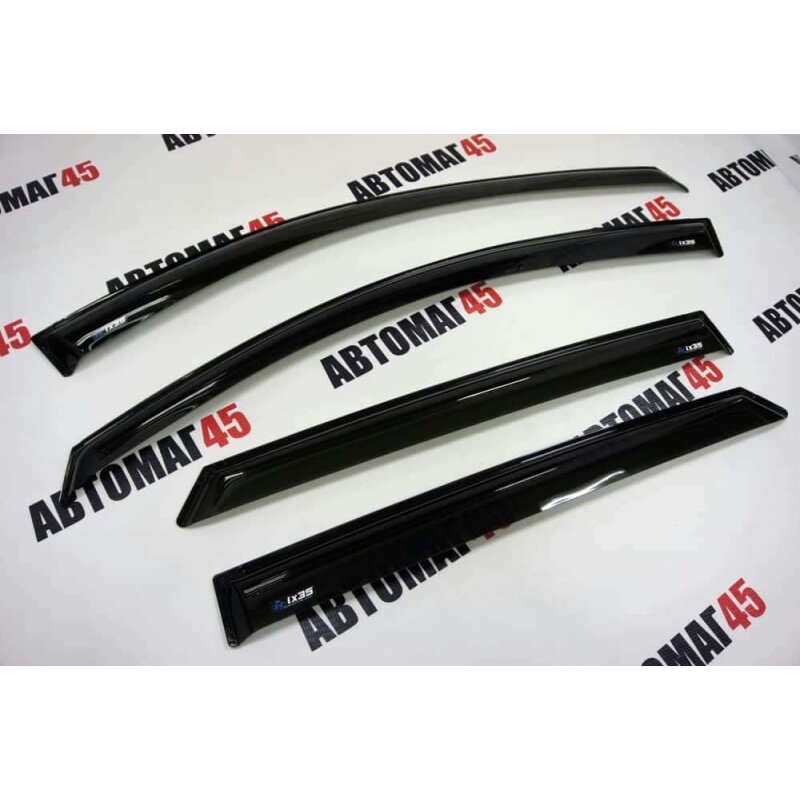 VAD дефлекторы окон Hyundai IX35 Хендай IX35 2010-2015г комплект 4шт