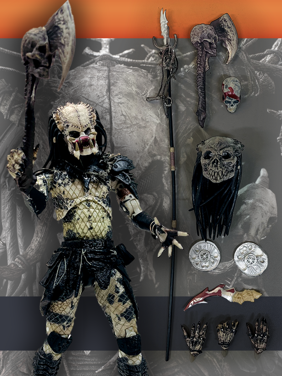 Фигурка Predator 2 SHAMAN PREDATOR NECA (18см)
