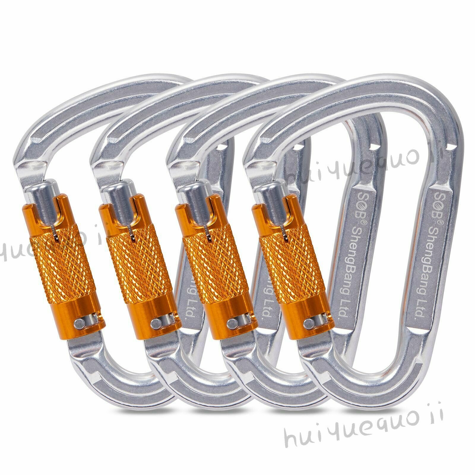 Карабин защелкой на пружине , 25KN - 4 шт