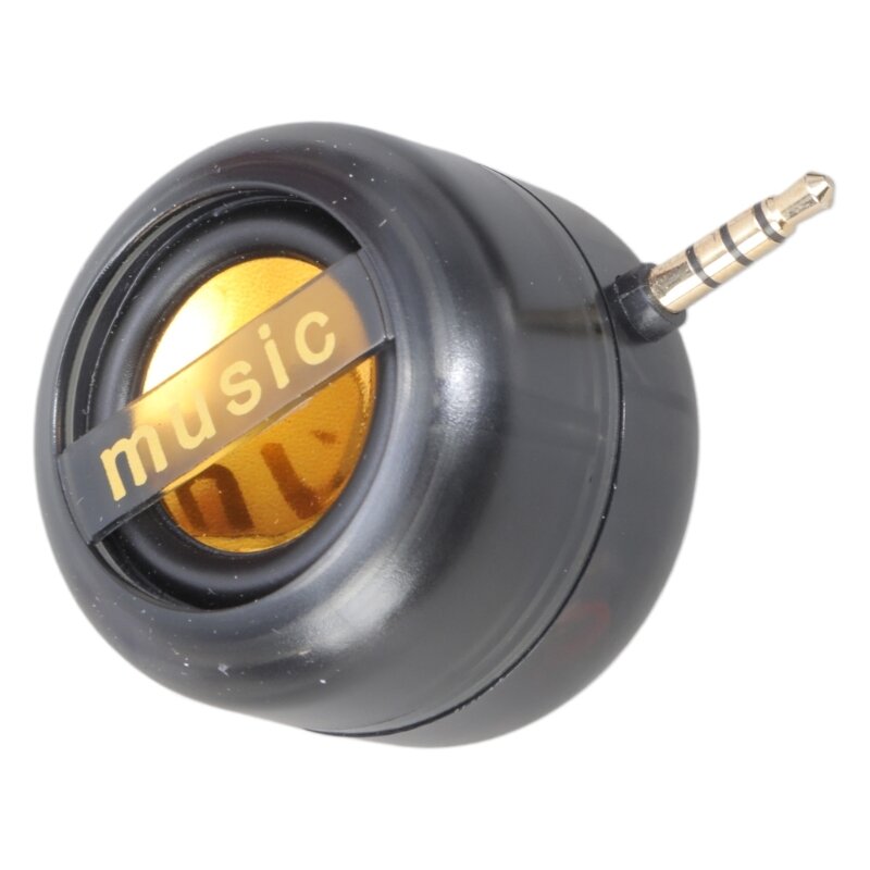 Мини-динамик 3.5мм белый/синий/черный портативный для телефона, планшета, ноутбука