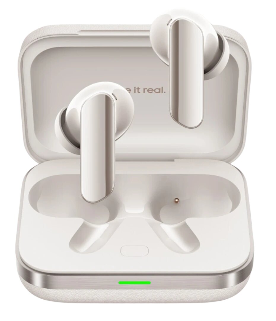 Наушники Realme Buds Air 7 Pro, Bluetooth, шумоподавление, белый