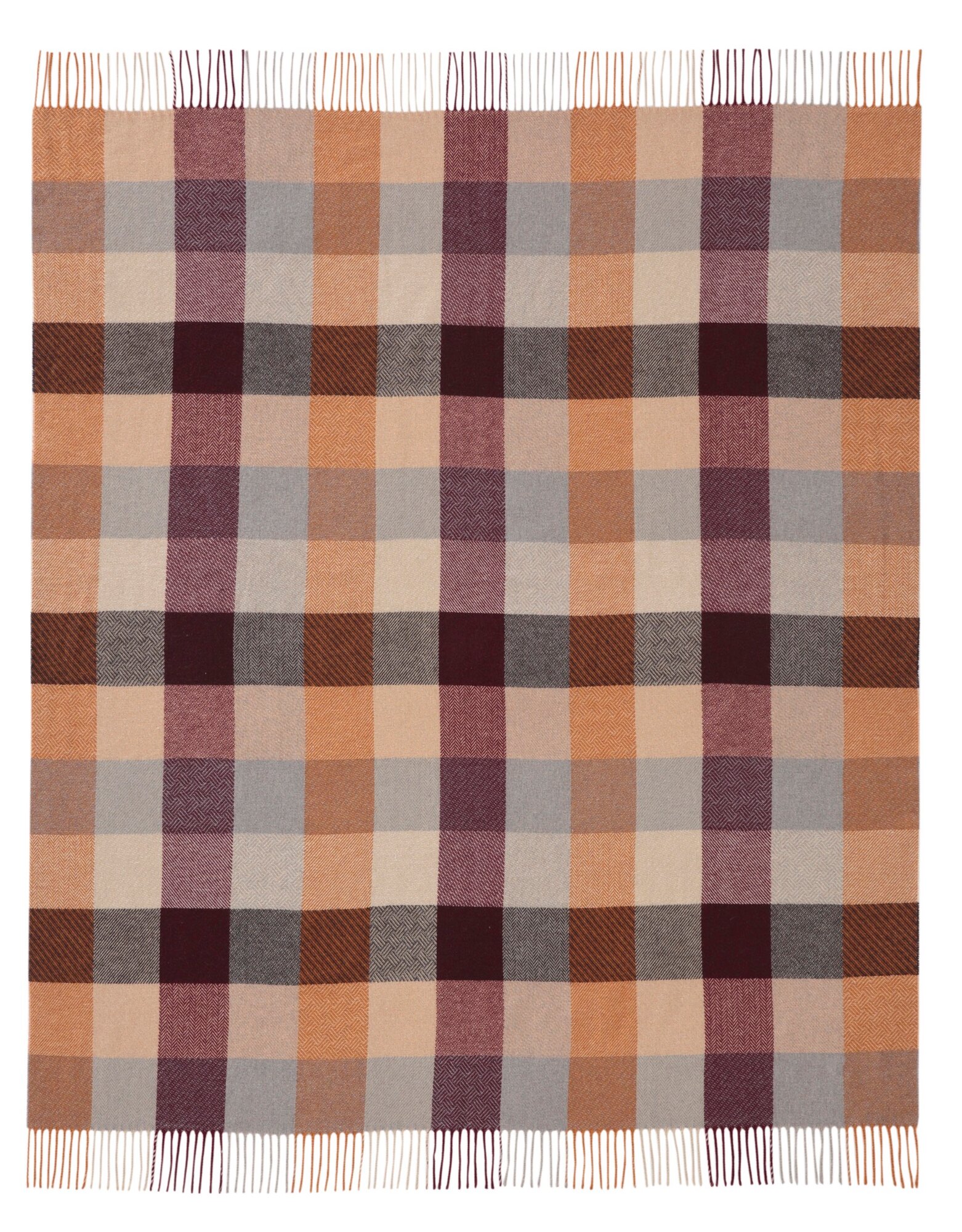 Плед 130x170см Biederlack Ruby Passion Sienna Shades