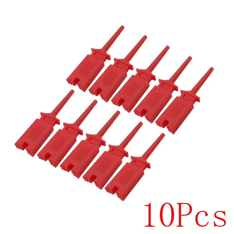 Щипцы для логического анализатора, Red, 20CM, 10 шт.
