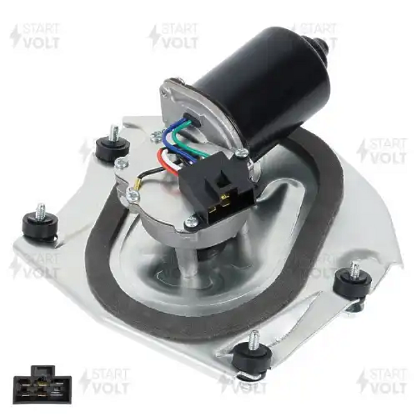 STARTVOLT VWF1303 моторедуктор стеклоочистителя для а / м компас 9 12 (22-) jac n75 100 (14-)
