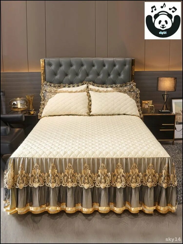 Покрывало European velvet bedspreads, Бархат с размерами: 200 см х 160 см