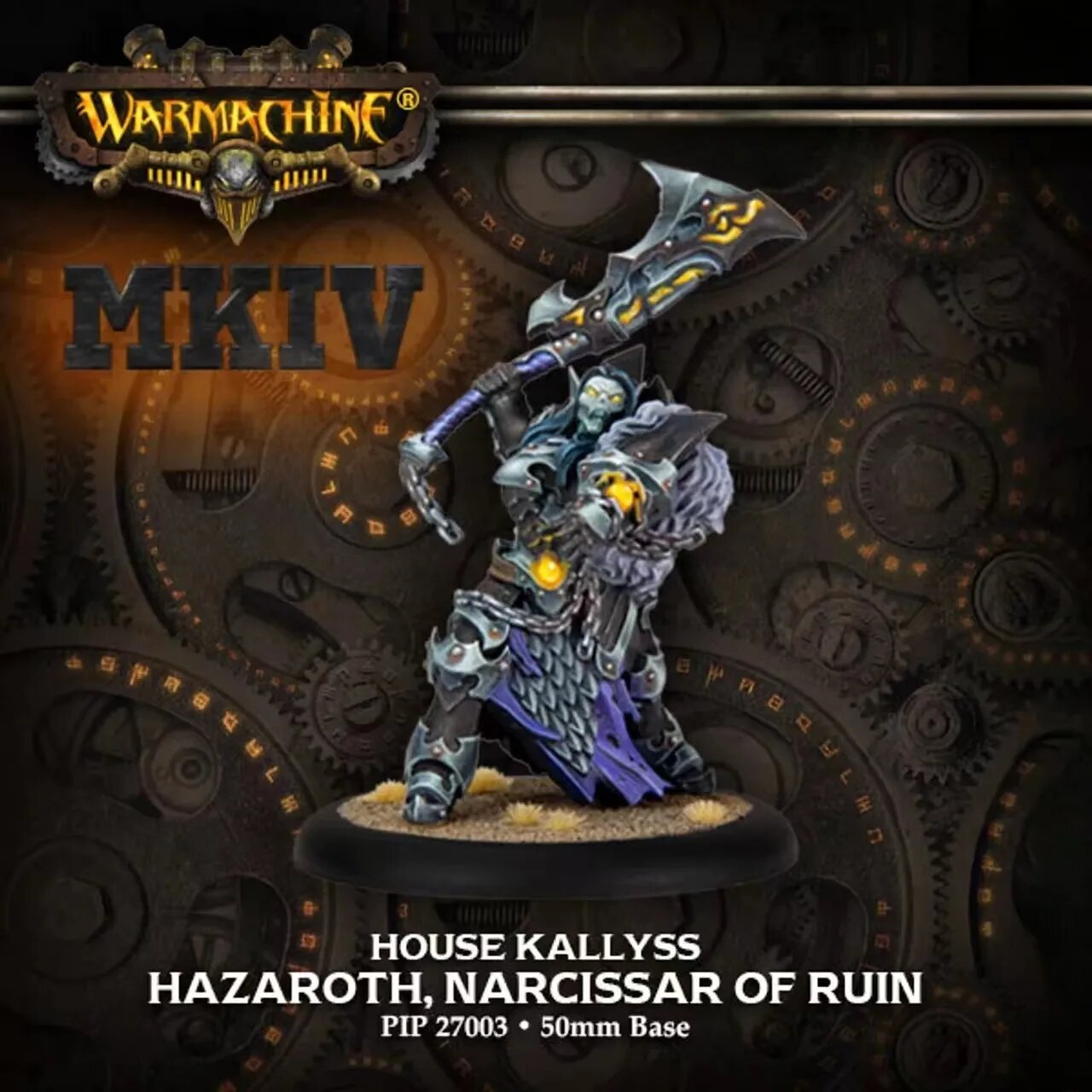 Набор для сборки модели Warmachine MKIV 27003 Hazaroth, Narcissar of Ruin Resinking