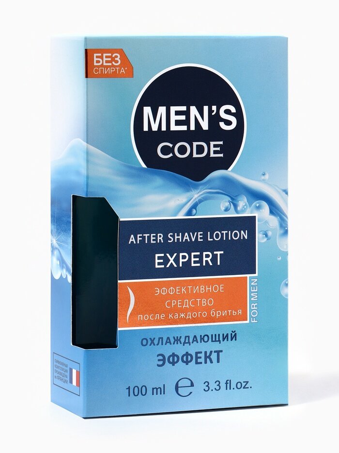 Лосьон после бритья Men's Code, 100 мл — фото 1