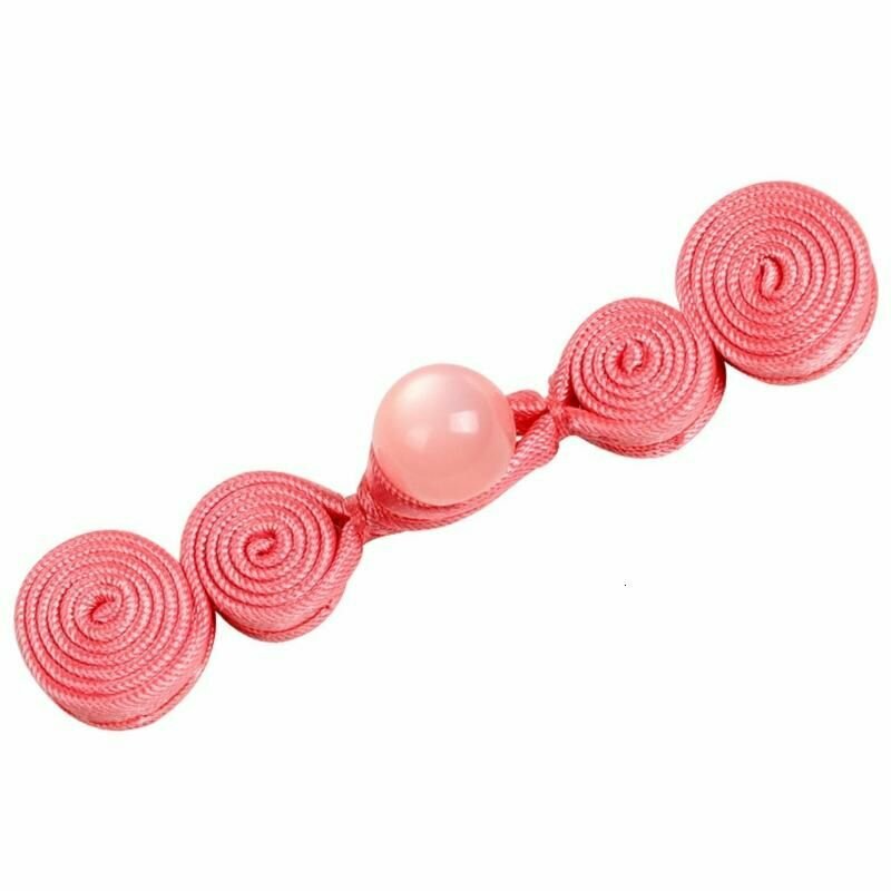 Пуговица-лягушка с бусиной под нефрит, 26 Красных Арбузов