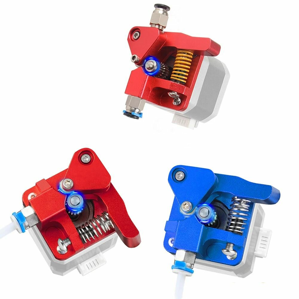 Двухступенчатый экструдер с двойными шкивами для прямой экструзии алюминия для 3D-принтера Ender 3 V2 Neo S5 CR10S-PRO (модернизированные комплектующие).