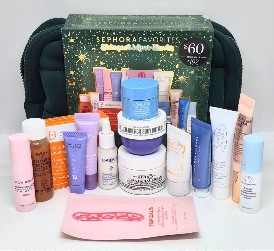 Набор косметики Sephora "Favorites Skincare Must-haves", 14 единиц