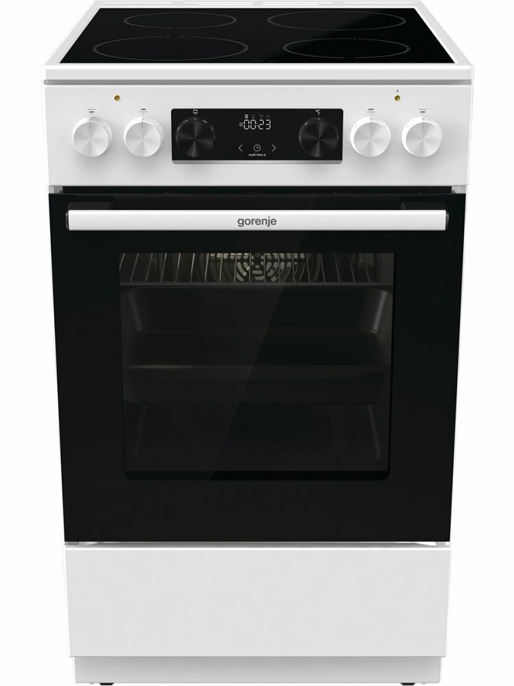 Плита электрическая Gorenje GEC5C61WG, белый (без крышки)