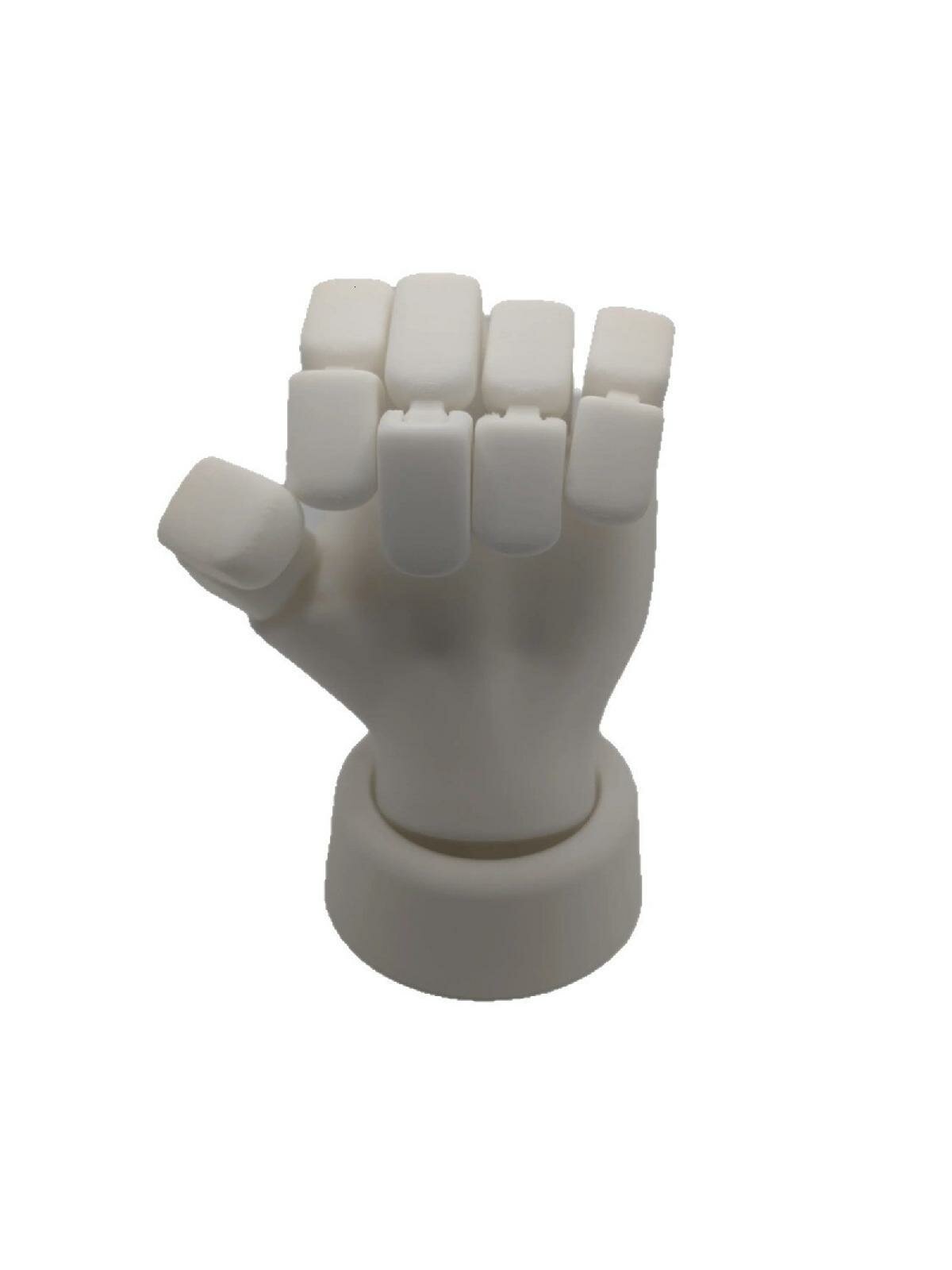 Подвижные суставы Модель руки Подвижные пальцы Манекен Фигурное украшение для рук Подвижные суставы Подарок для рук для женщин мужчин