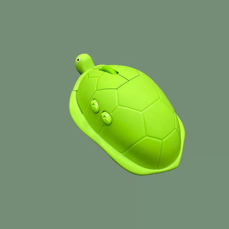 Игровая мышь Little Turtle с боковой кнопкой, беспроводная мышь в виде черепахи, игровая версия, мышь Turtle Mouse