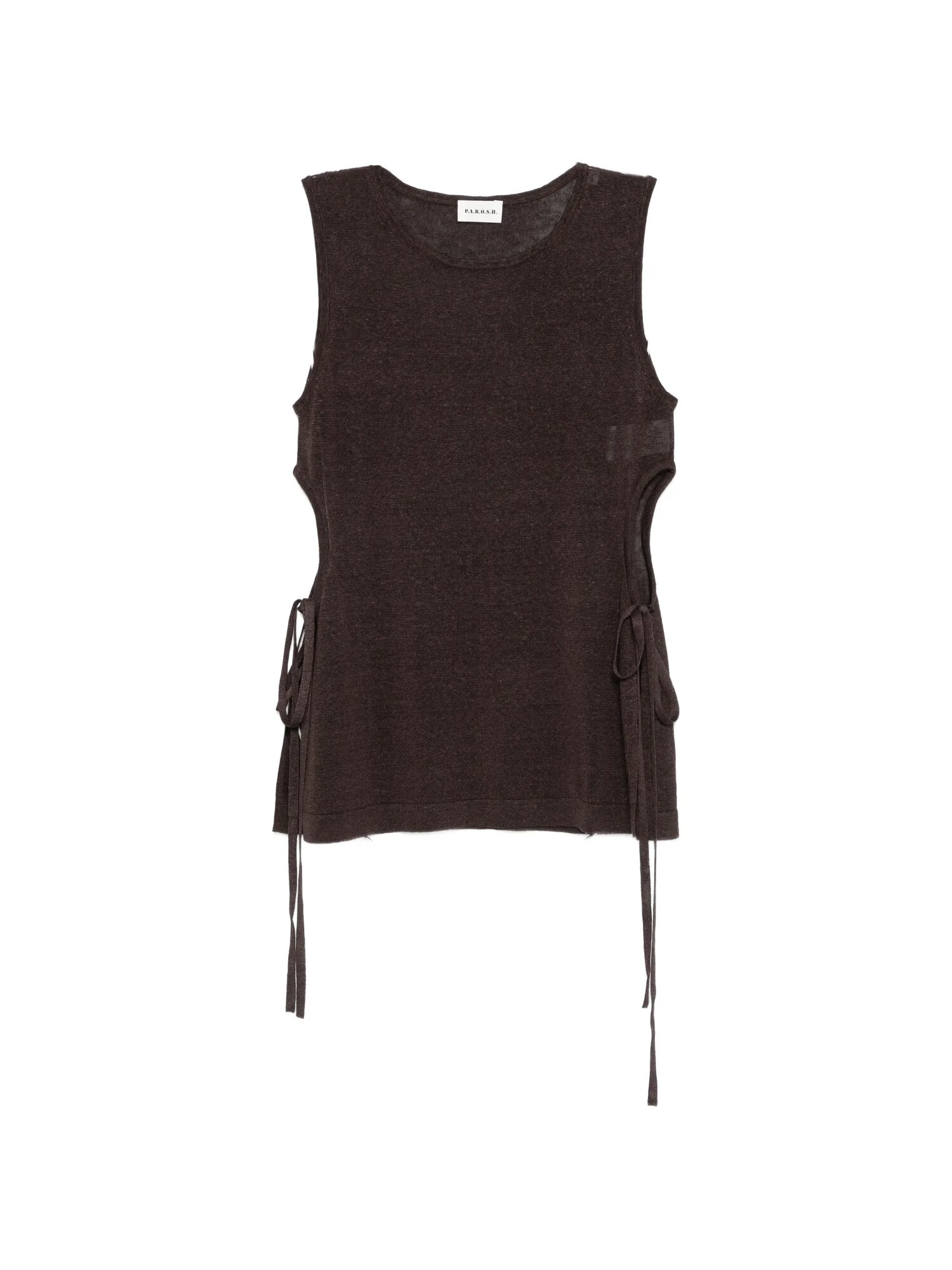 Жилет Side-ties knitted vest