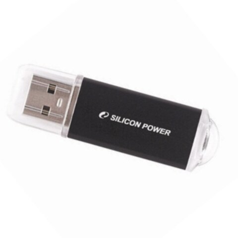 Флеш Диск Silicon Power 64Gb ULTIMA II-I Series (Black) черный