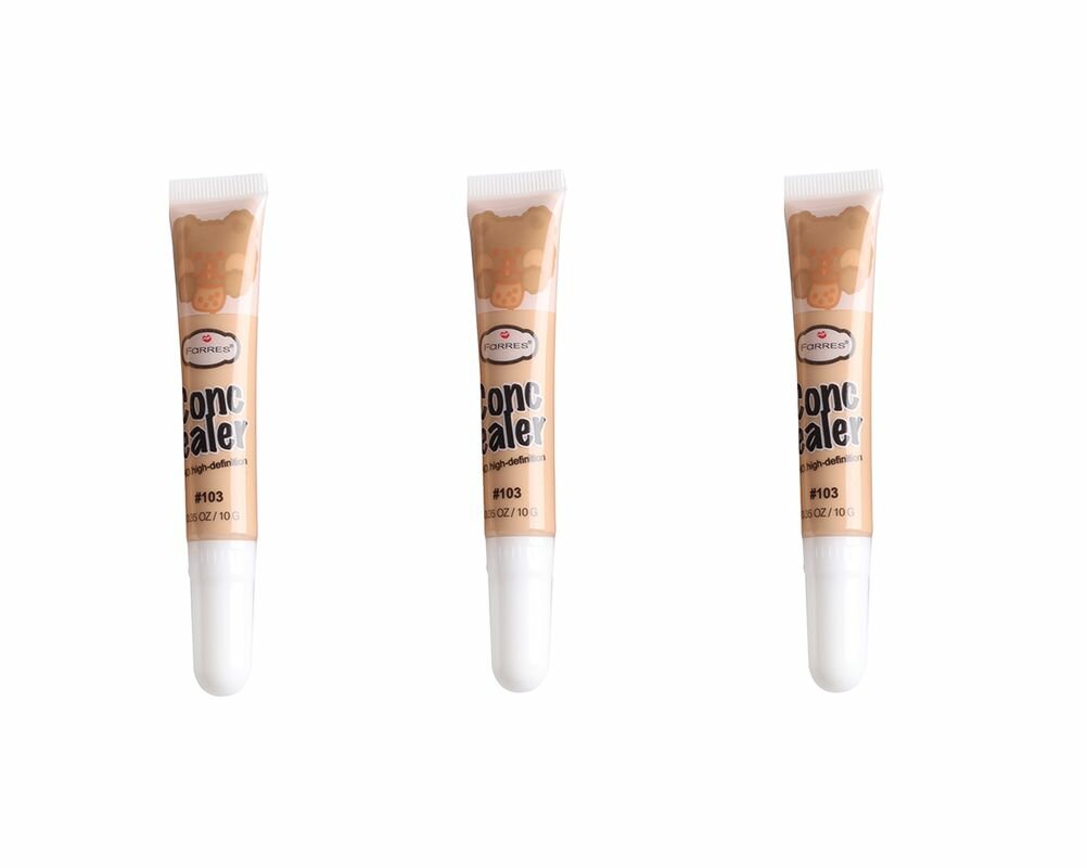 Farres cosmetics Консилер-корректор HD 4052, 103 теплый бежевый, 3 шт