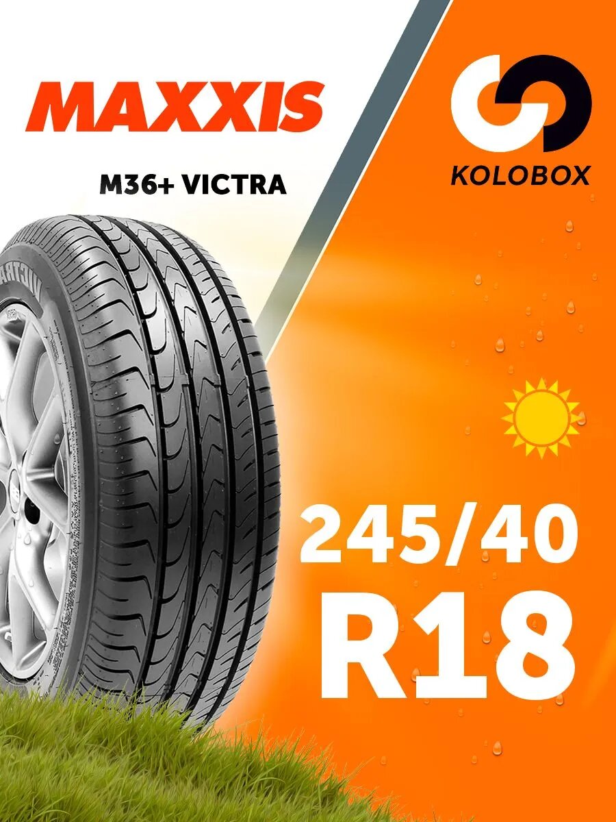 Шины летние 245/40R18 93W M36+ Victra (RFT)