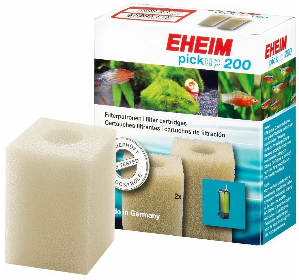 Губка для фильтра Eheim PickUp 200, 2 шт