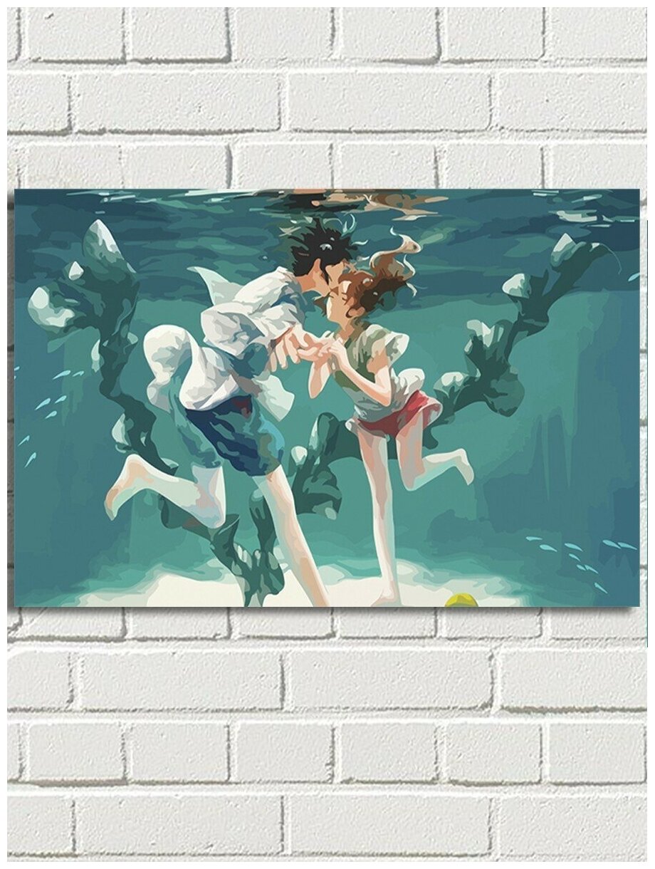 Картина по номерам аниме унесённые призраками (Миядзаки) - 8761 Г 60x40