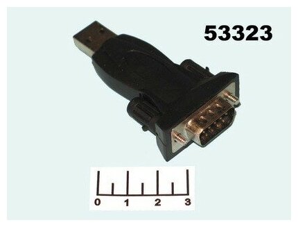 Переходник D-SUB штекер 9pin/USB A штекер RS-232 (ML-A-039)