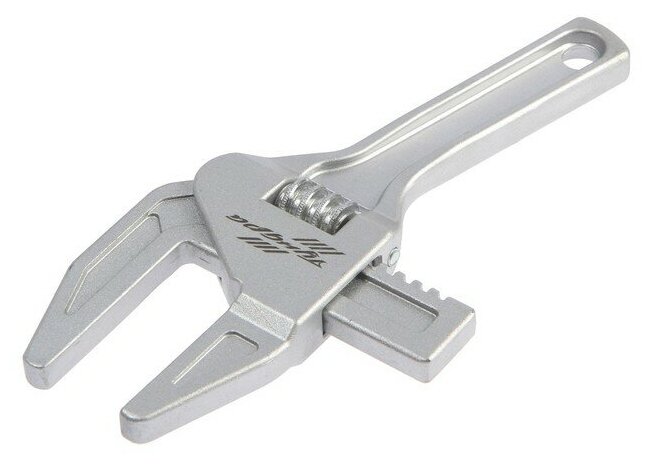 Ключ разводной ТероПром 7153817 сантехнический тундра, усиленный, раскрытие губок до 70 мм, 200 мм, 7153817