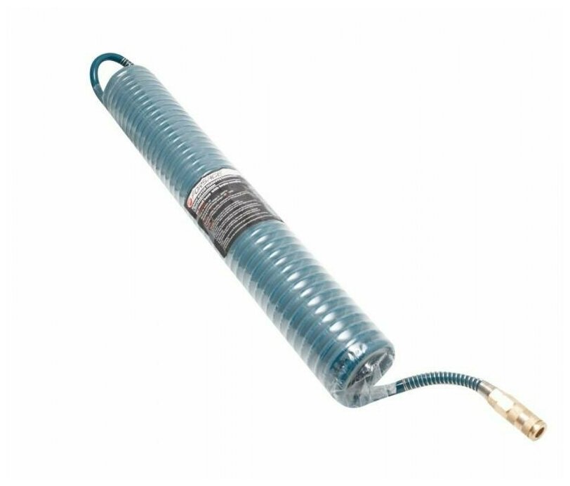 Шланг витой полиуретановый! 8мм х 12мм х 5м с быстроразъемами FORSAGE арт. F-1208-5M