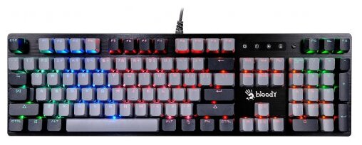 Клавиатура A4TECH Bloody B828N черный/серый (B828N)