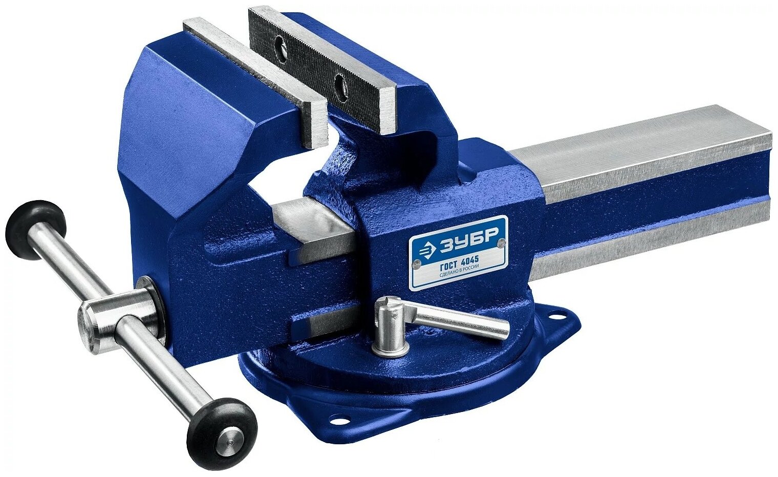 ЗУБР урал, 150 мм, тиски слесарные