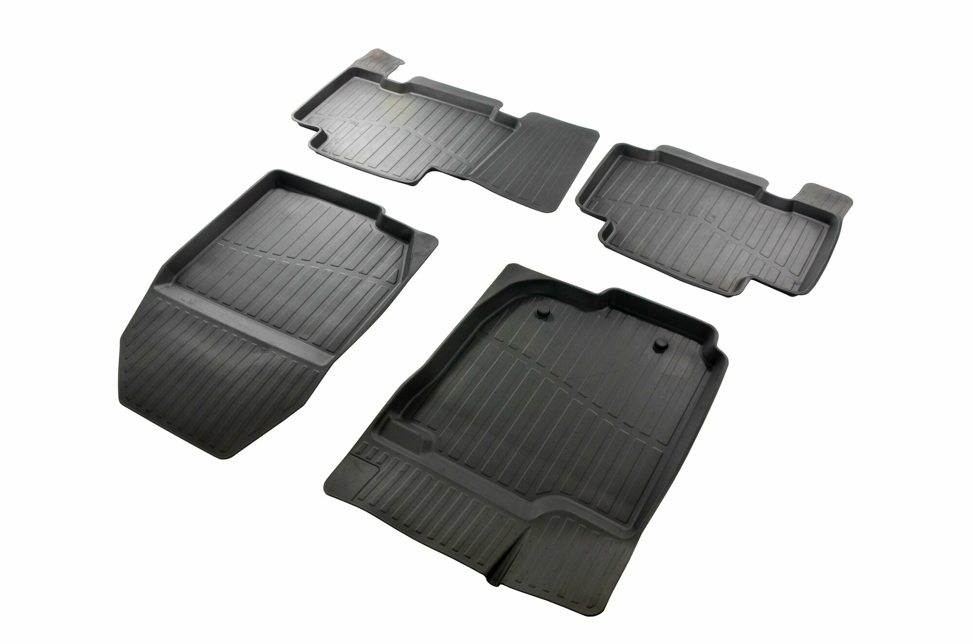 Коврики для салона резиновые SRTK 3D Premium для Toyota Rav4 (2006-2013)