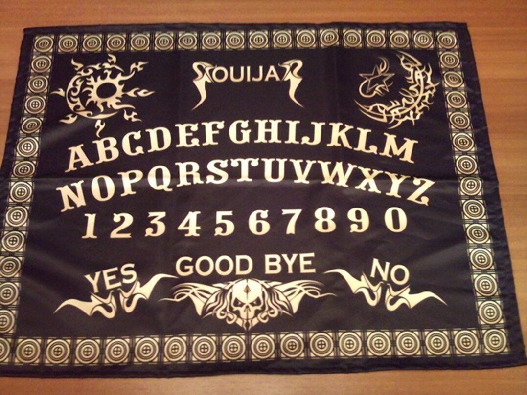 Уиджи Черно-золотая.