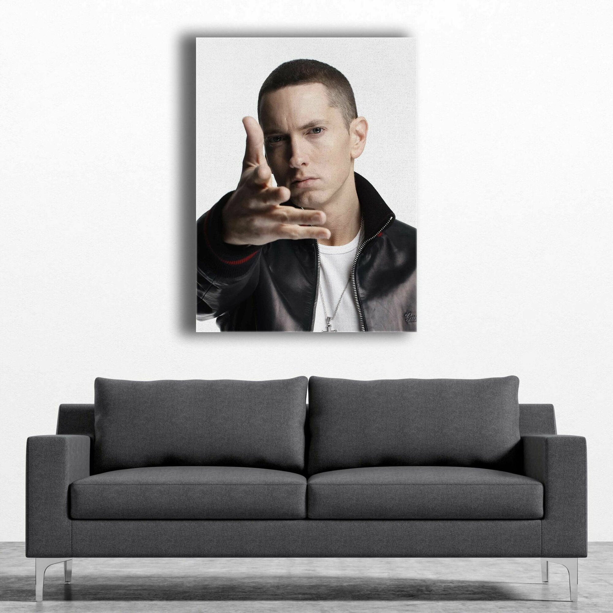 Интерьерная картина на холсте / Репер / Eminem 60*80